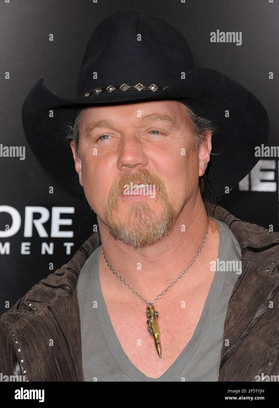 HOLLYWOOD, CA - MARCH 10: Actor Trace Adkins arrives at the "The ...