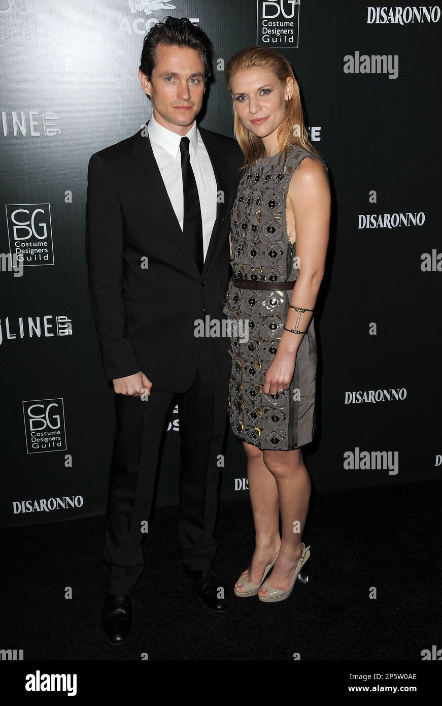 BEVERLY HILLS, CA - FEBRUARY 22: Actor Hugh Dancy and Claire Danes ...