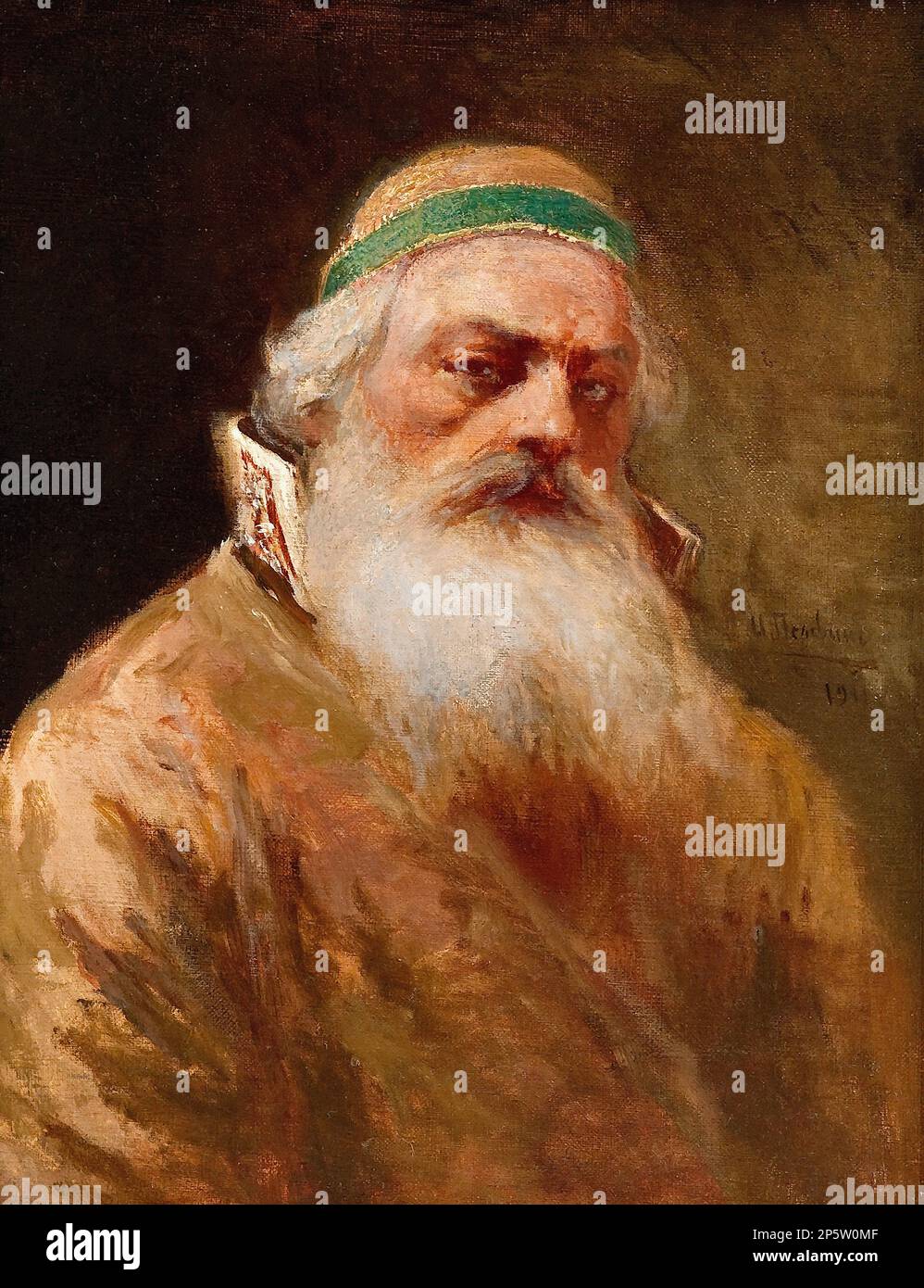 Пелевин Иван - Мужской портрет (Боярин) - Русская школа - XIX век ...