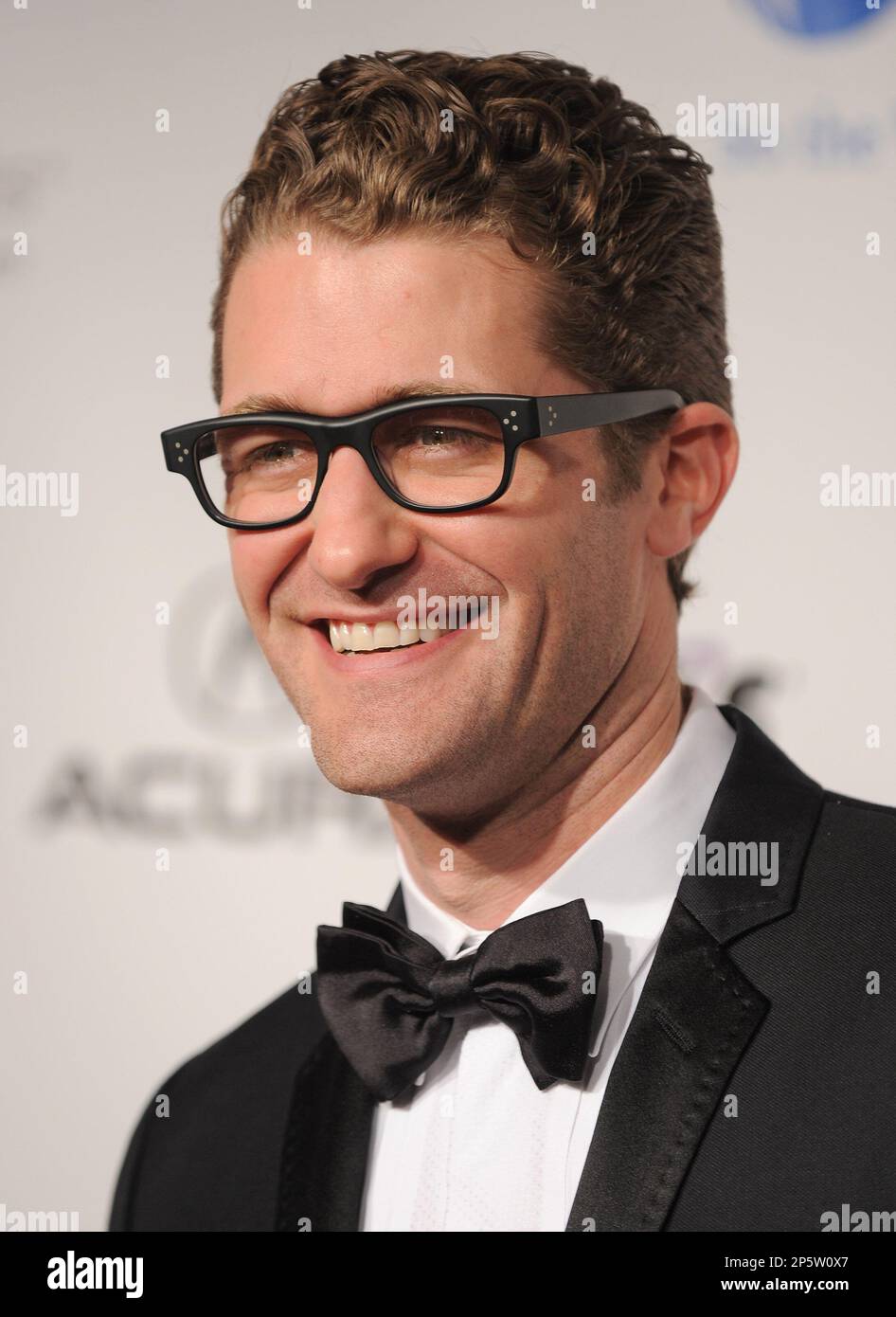 LOS ANGELES, CA - FEBRUARY 11: Actor Matthew Morrison arrives at the ...