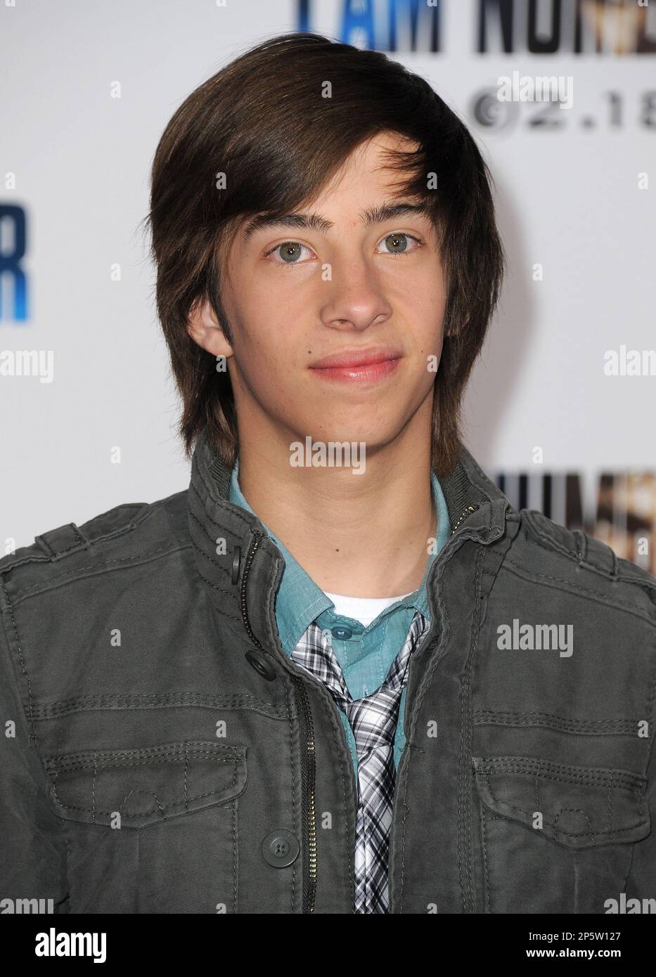 WESTWOOD, CA - FEBRUARY 09: Actor Jimmy Bennett arrives at the "I Am ...