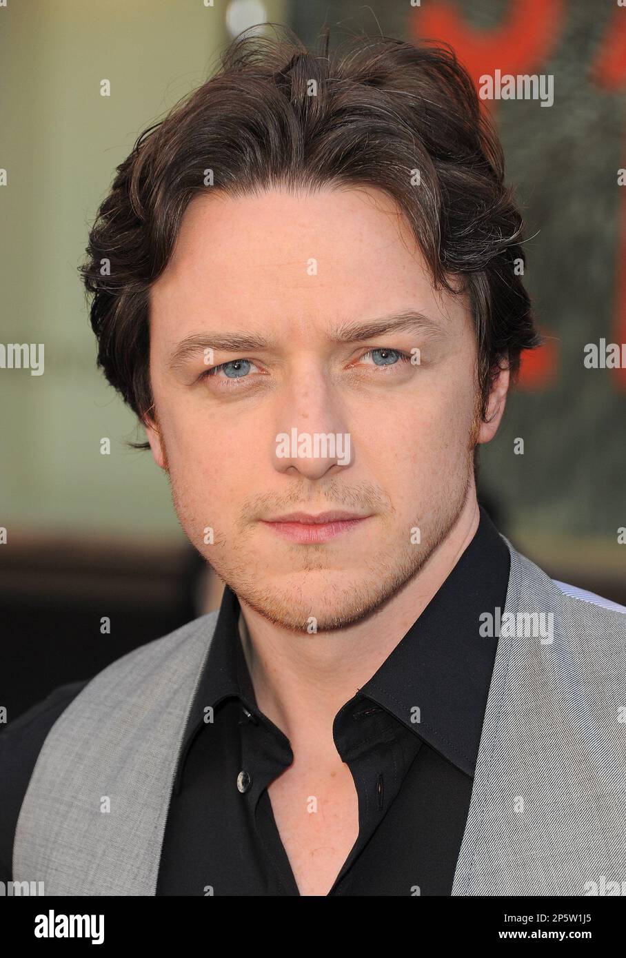 HOLLYWOOD, CA - JANUARY 23: Actor James McAvoy arrives at the "Gnomeo ...