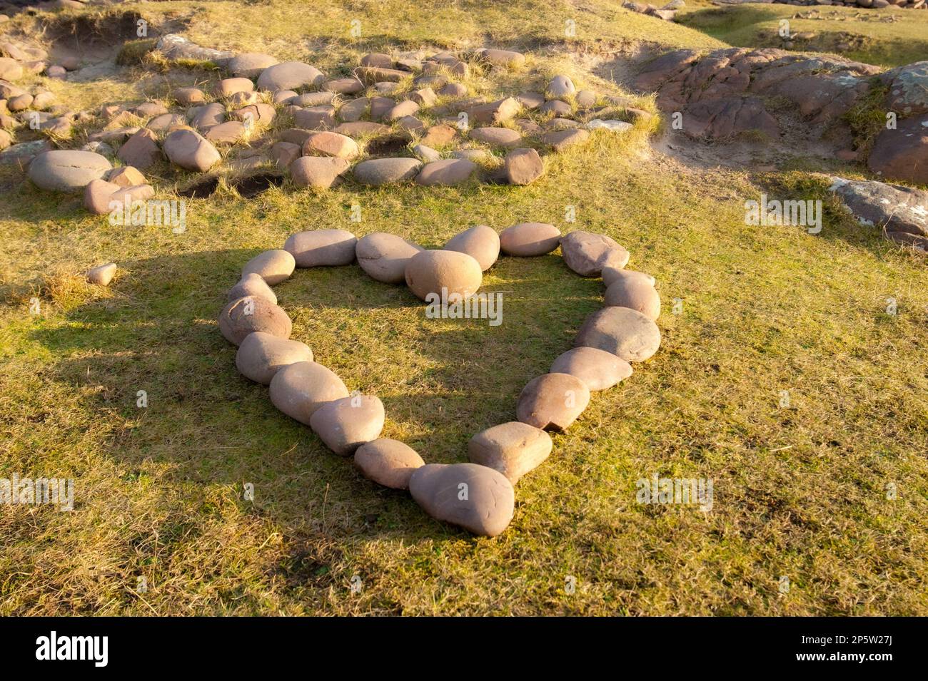 Heart Of Stones Stock Photo - Alamy