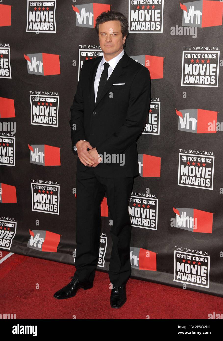 HOLLYWOOD, CA - JANUARY 14: Actor Colin Firth arrives at the 16th ...