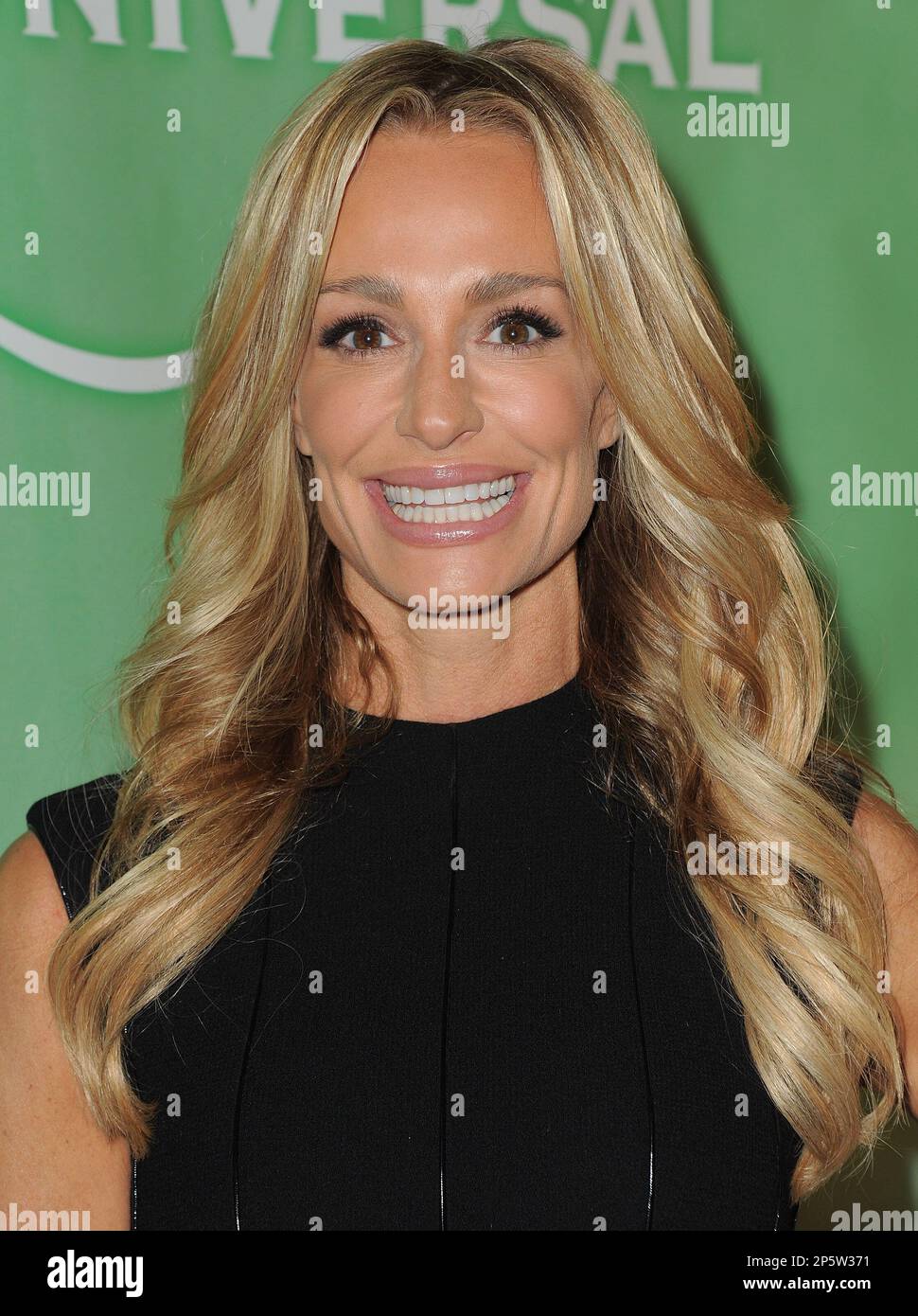 PASADENA, CA - JANUARY 13: Taylor Armstrong arrives at the NBC ...