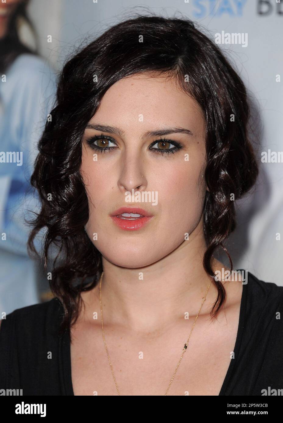 WESTWOOD, CA - JANUARY 11: Actress Rumer Willis arrives at the "No ...