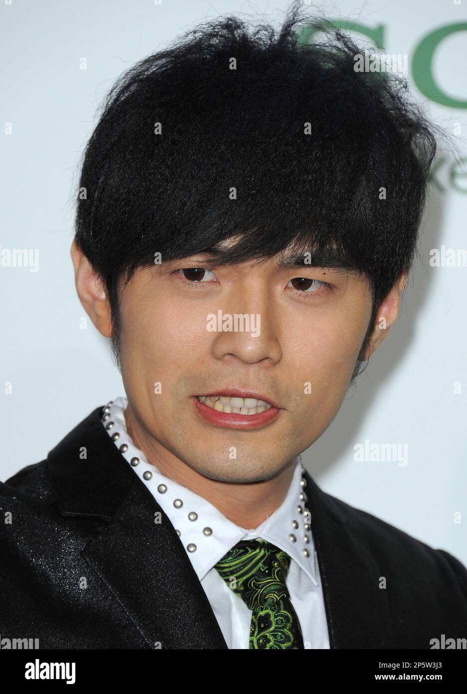 HOLLYWOOD, CA - JANUARY 10: Actor/singer Jay Chou arrives at "The Green ...