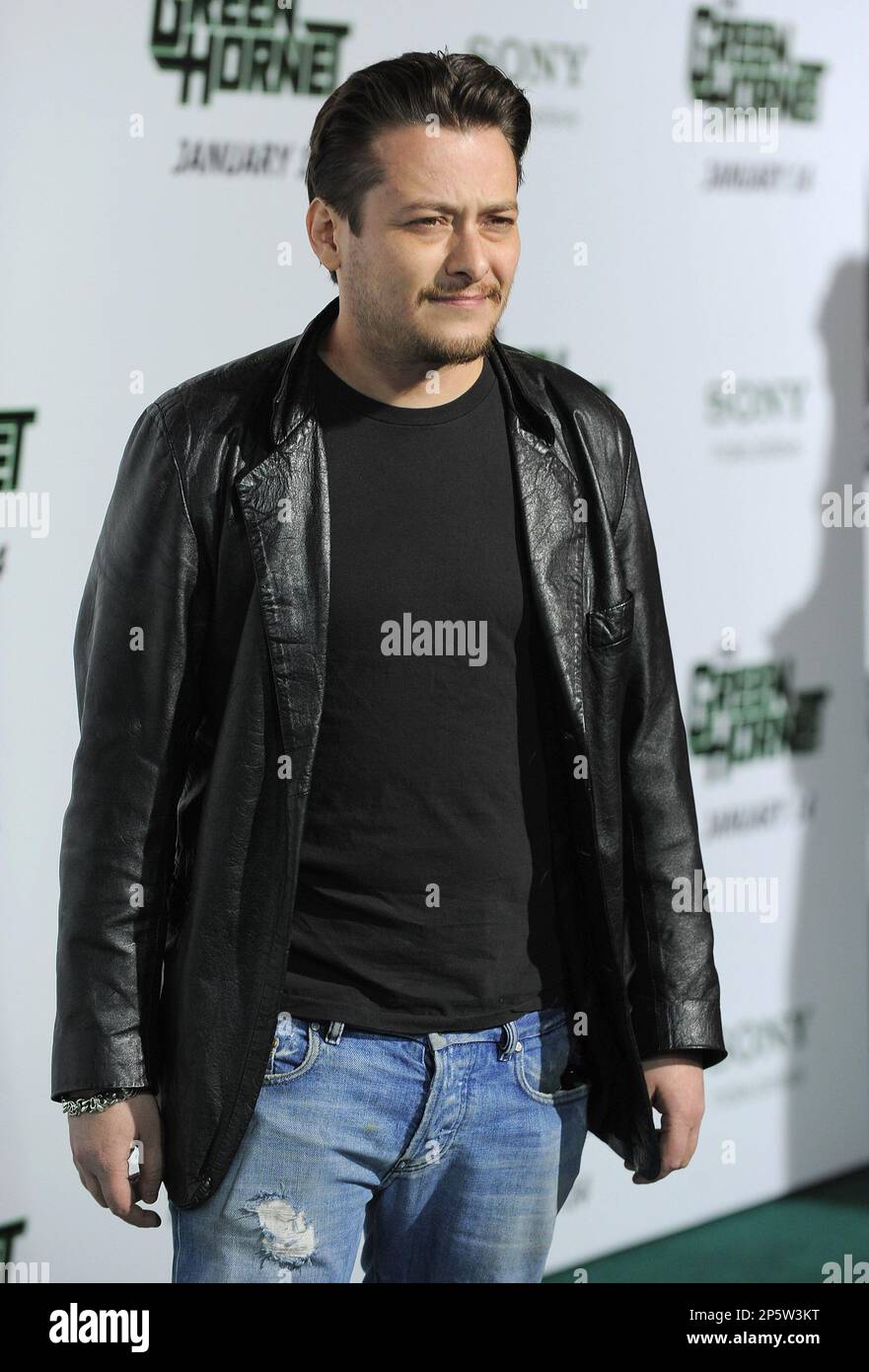 HOLLYWOOD, CA - JANUARY 10: Actor Edward Furlong arrives at "The Green ...