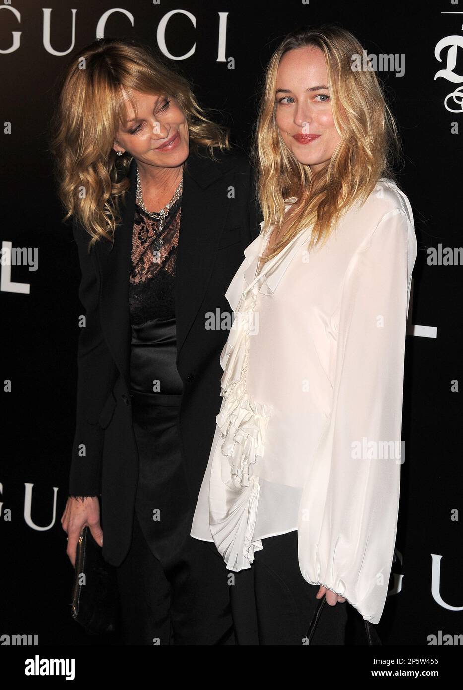 LOS ANGELES, CA - DECEMBER 14: Actress Melanie Griffith and Stella ...