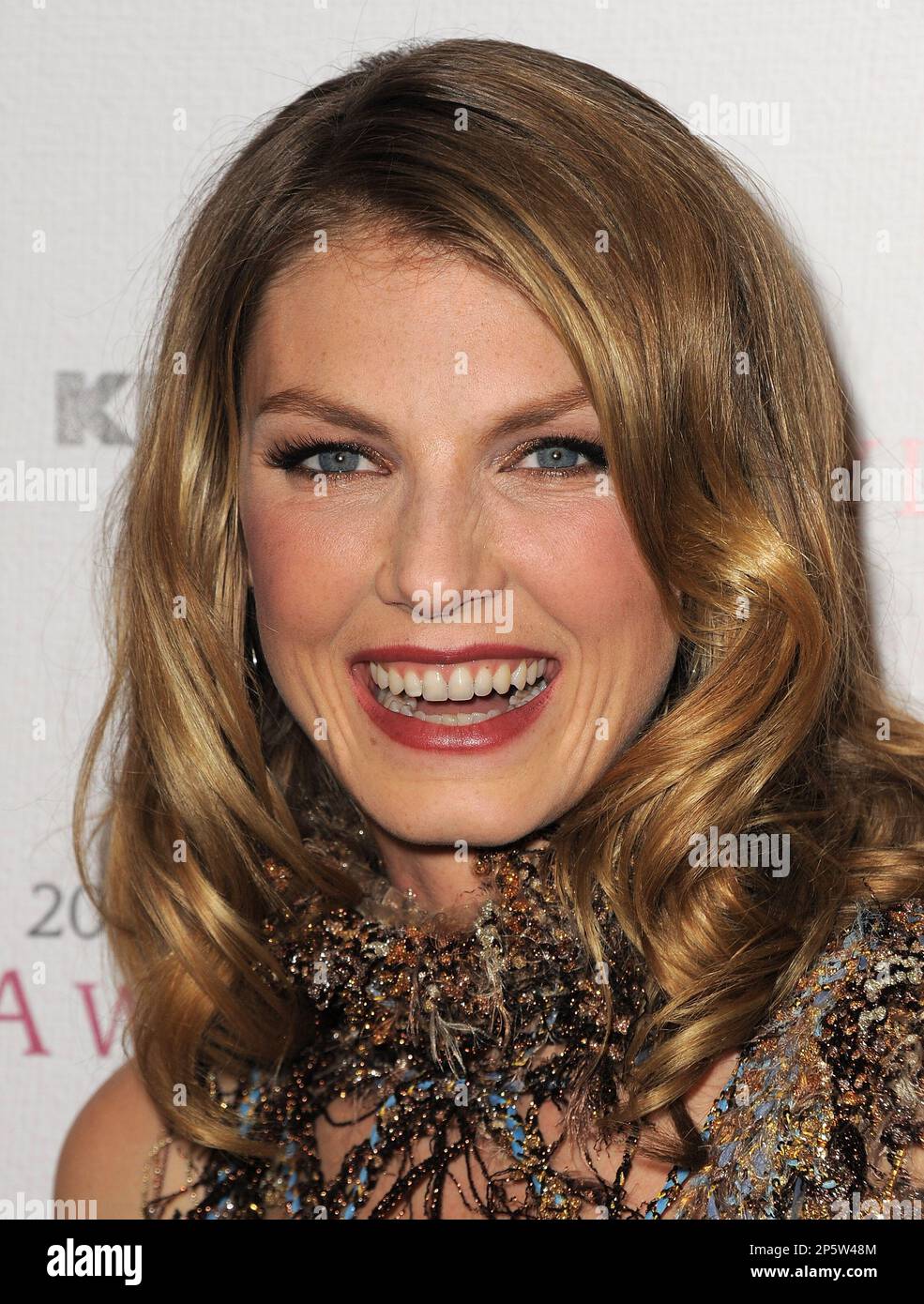 LOS ANGELES, CA - DECEMBER 12: Actress Angela Lindvall arrives at the ...