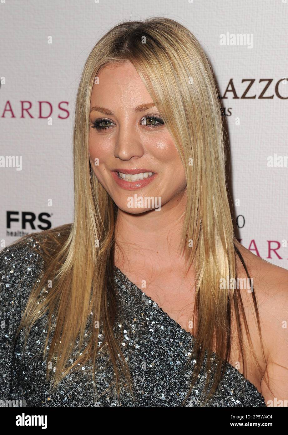 LOS ANGELES, CA - DECEMBER 12: Actress Kaley Cuoco arrives at the 2010 ...