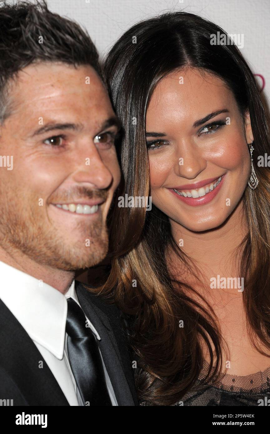 LOS ANGELES, CA - DECEMBER 12: Actor Dave Annable and Odette Yustman ...