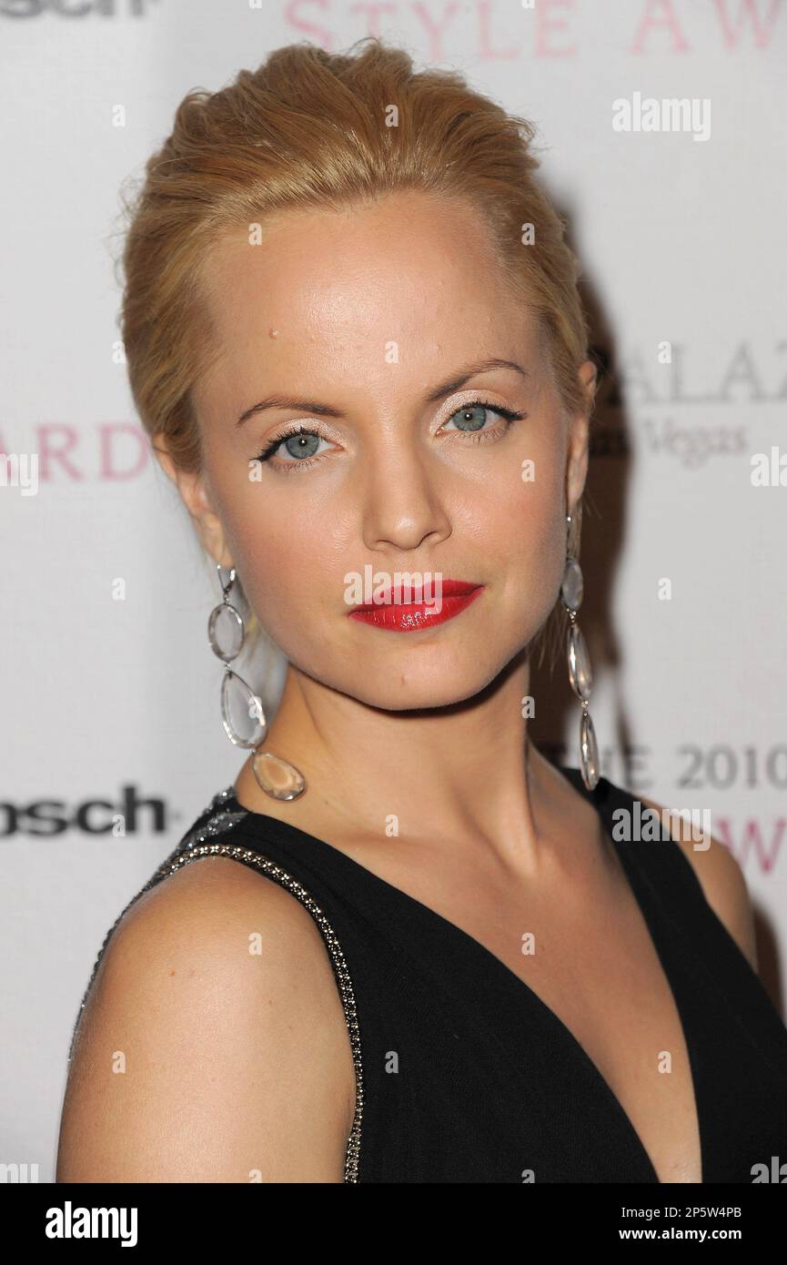 LOS ANGELES, CA - DECEMBER 12: Actress Mena Suvari arrives at the 2010 ...