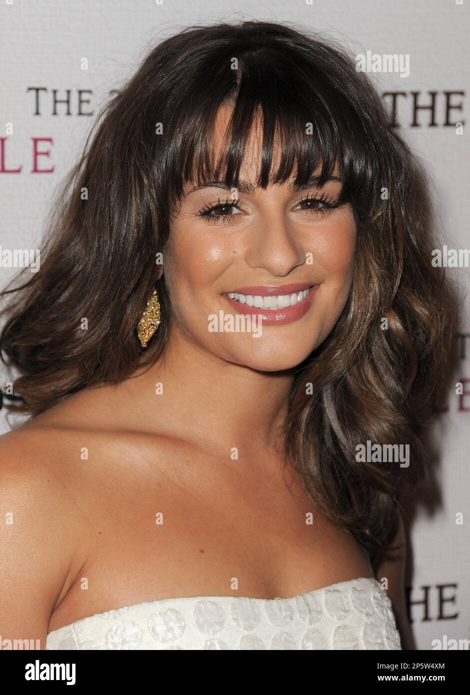 LOS ANGELES, CA - DECEMBER 12: Actress Lea Michele arrives at the 2010 ...