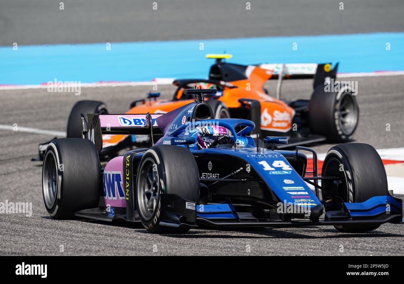 Invicta Virtuosi Racing's Jack Doohan during the F2 Feature Race ahead ...