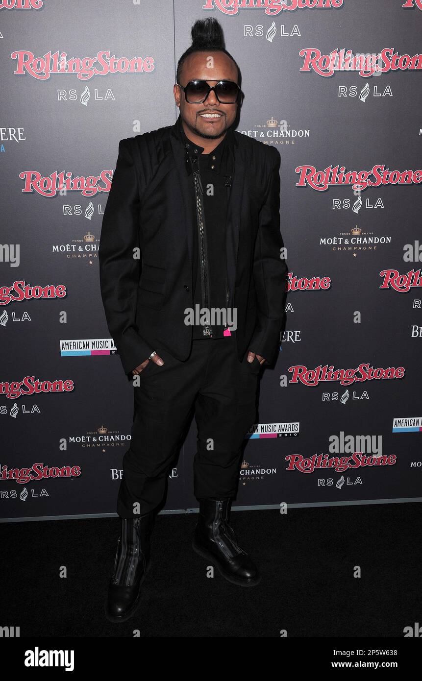 LOS ANGELES, CA - NOVEMBER 21: apl.de.ap arrives at the 2010 American ...