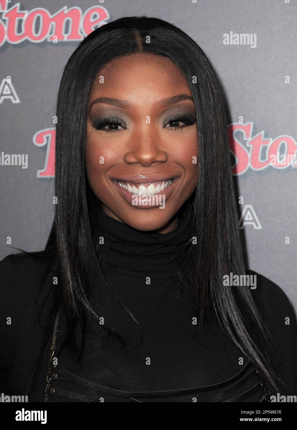 LOS ANGELES, CA - NOVEMBER 21: Brandy arrives at the 2010 American ...