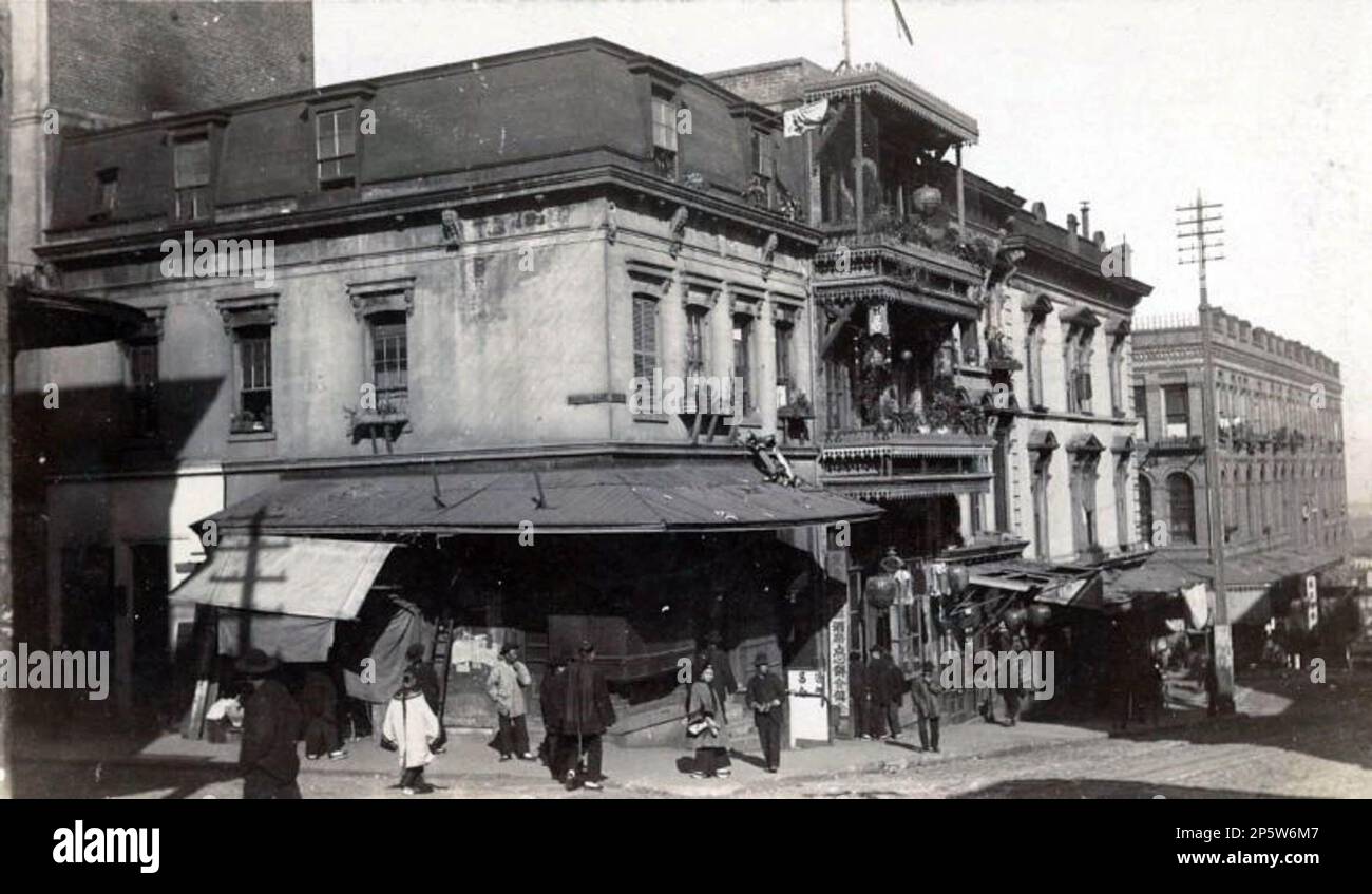 Photograph of the Cora House in 1853 Stock Photo - Alamy