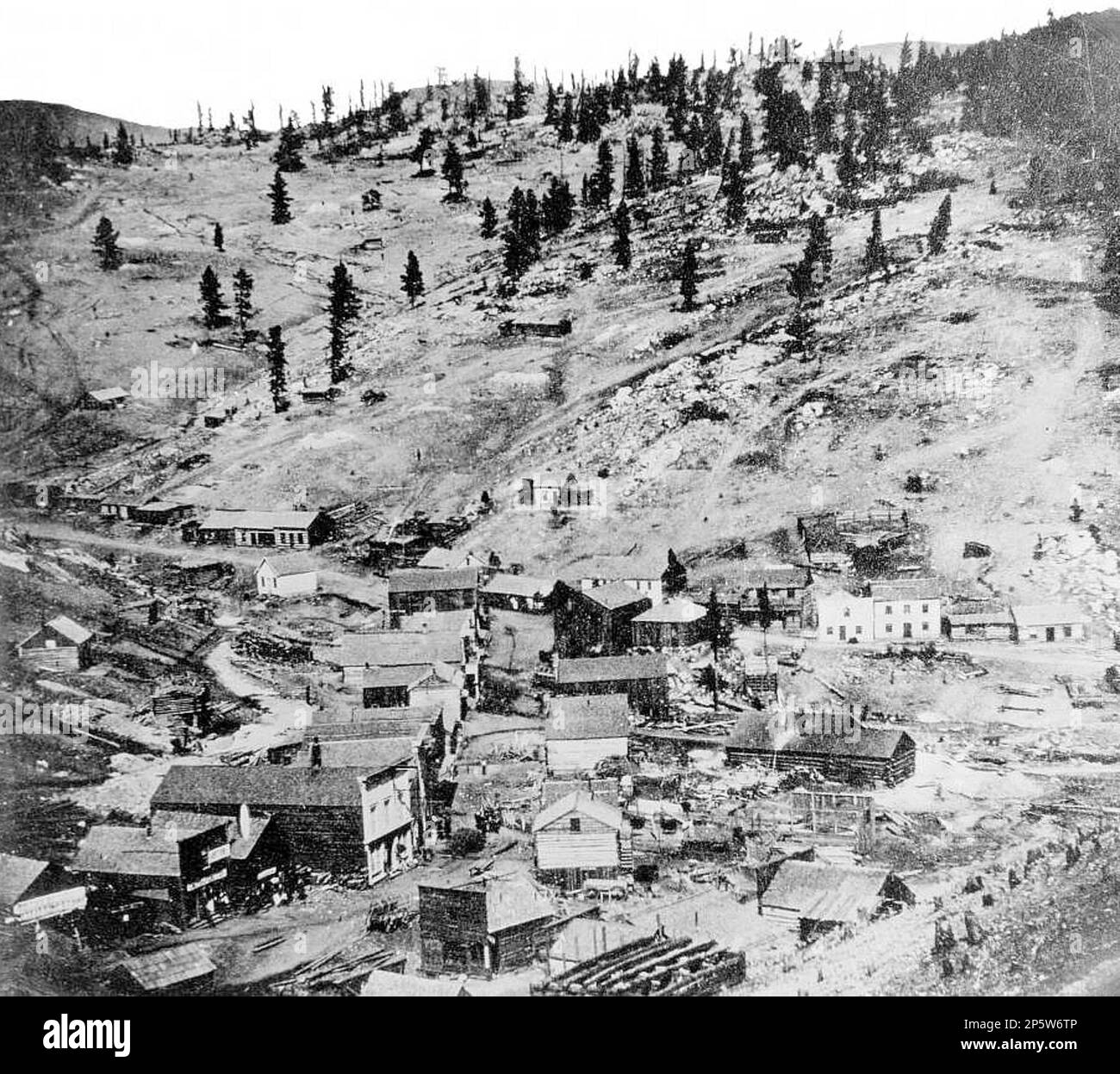 Colorado central city Black and White Stock Photos & Images - Alamy