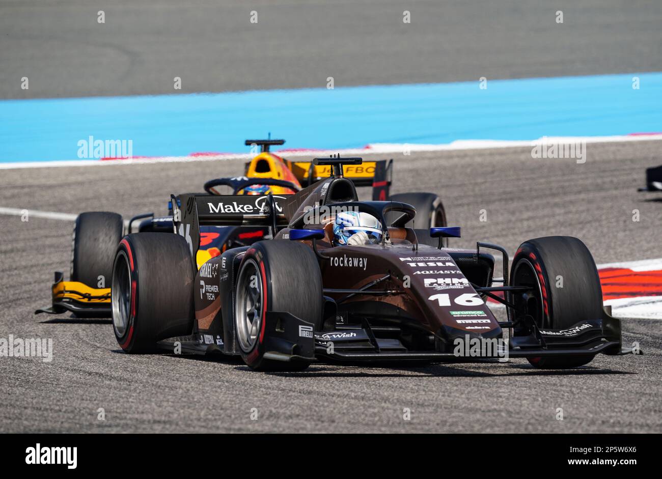 PHM Racing by Charouz's Roy Nissany during the F2 Feature Race ahead of ...