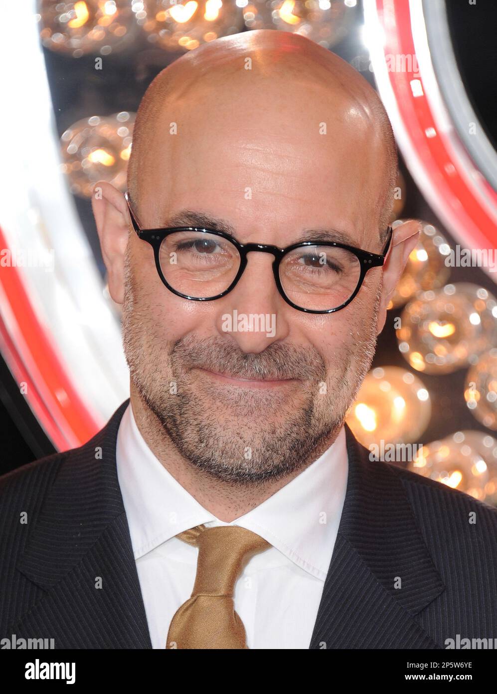 LOS ANGELES, CA - NOVEMBER 15: Stanley Tucci arrives at the premiere Of ...