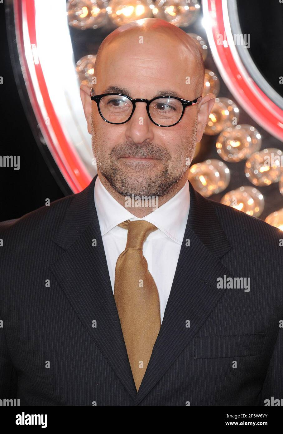 LOS ANGELES, CA - NOVEMBER 15: Stanley Tucci arrives at the premiere Of ...