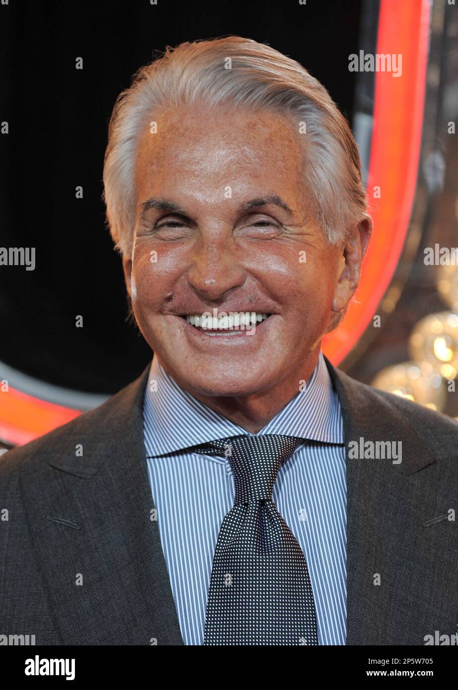 LOS ANGELES, CA - NOVEMBER 15: Actor George Hamilton arrives at the premiere Of Screen Gems ...