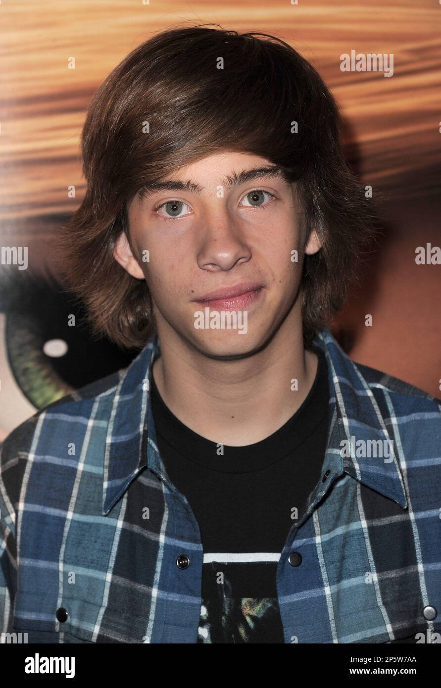 HOLLYWOOD - NOVEMBER 14: Jimmy Bennett arrives at the "Tangled" Los ...