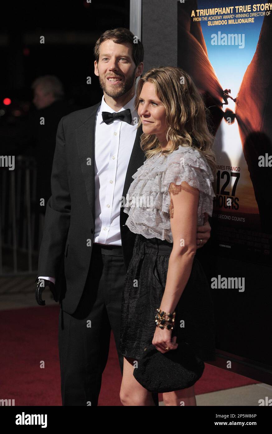 BEVERLY HILLS, CA - NOVEMBER 03: Aron Ralston arrives at the "127 Hours ...