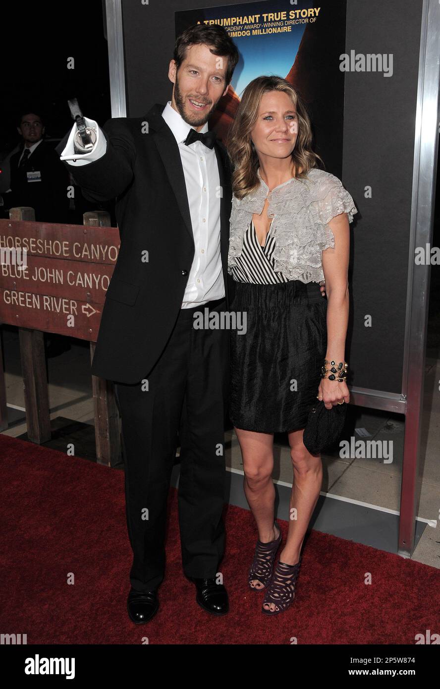 BEVERLY HILLS, CA - NOVEMBER 03: Aron Ralston arrives at the "127 Hours ...