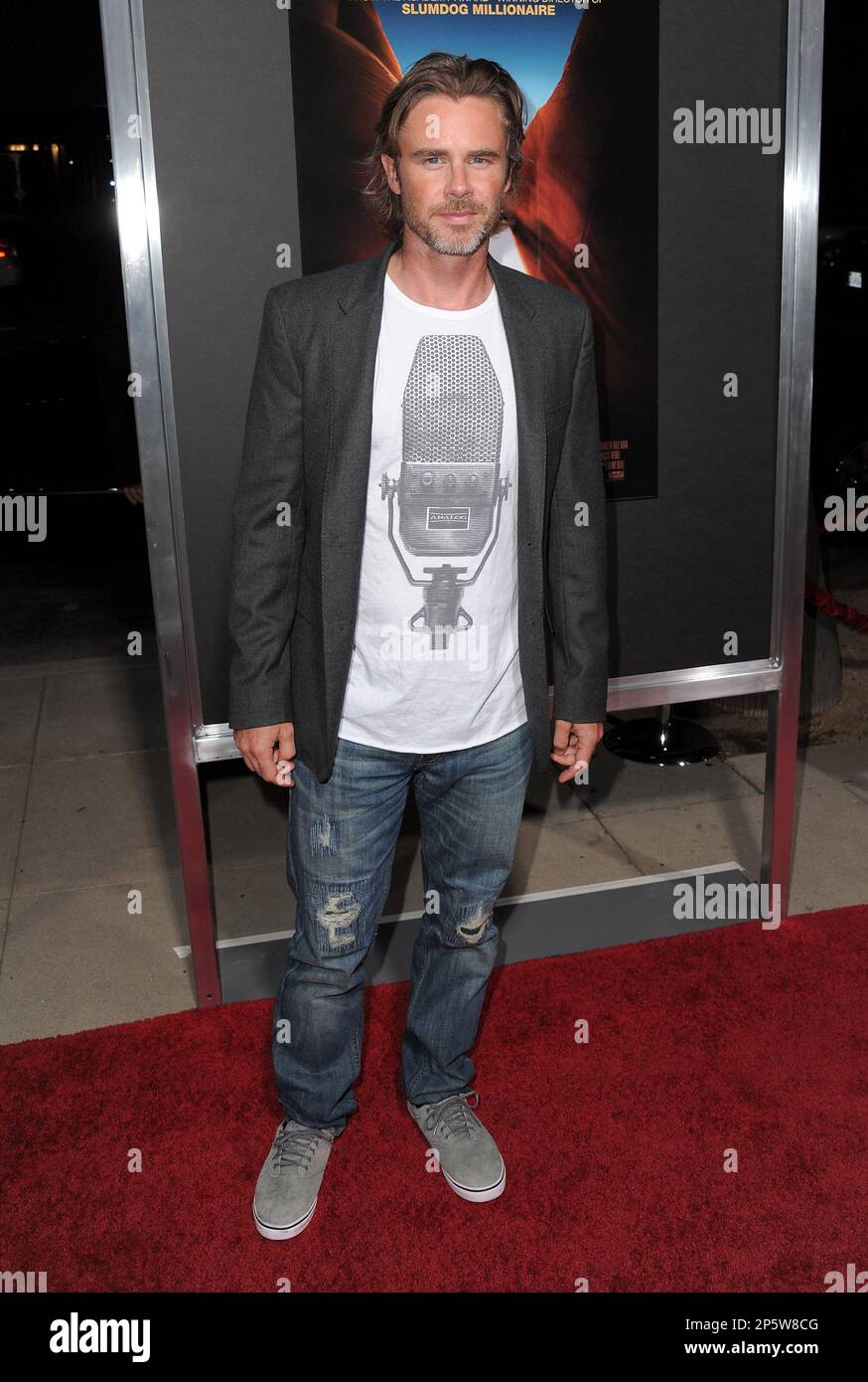 BEVERLY HILLS, CA - NOVEMBER 03: Sam Trammell arrives at the "127 Hours ...