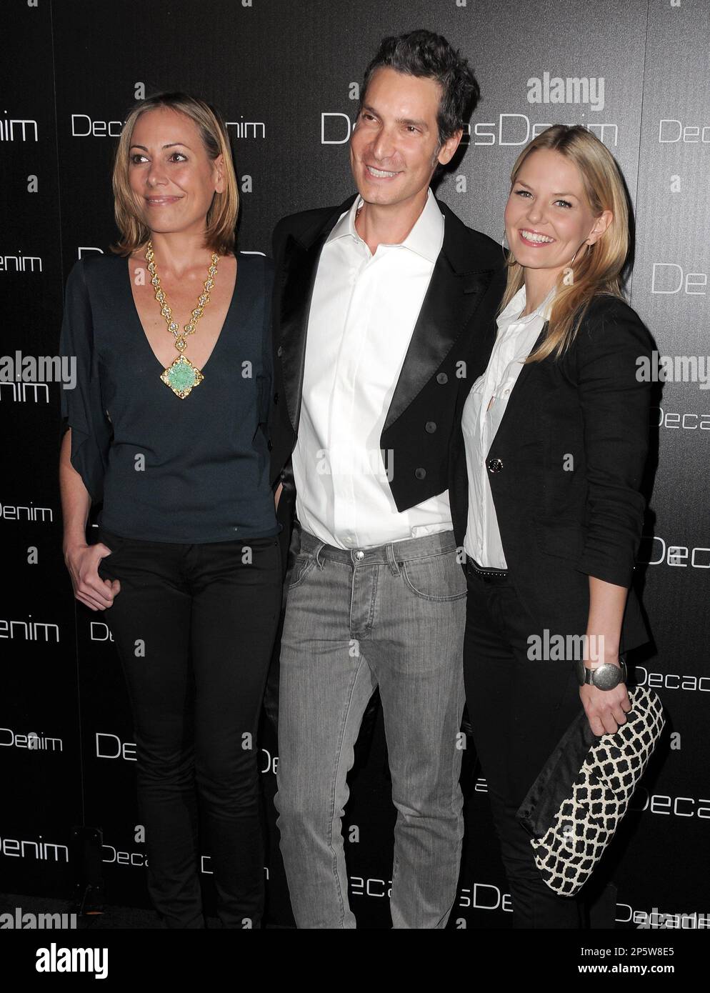 LOS ANGELES, CA - NOVEMBER 02: Cameron Silver and Angelique Soave with ...