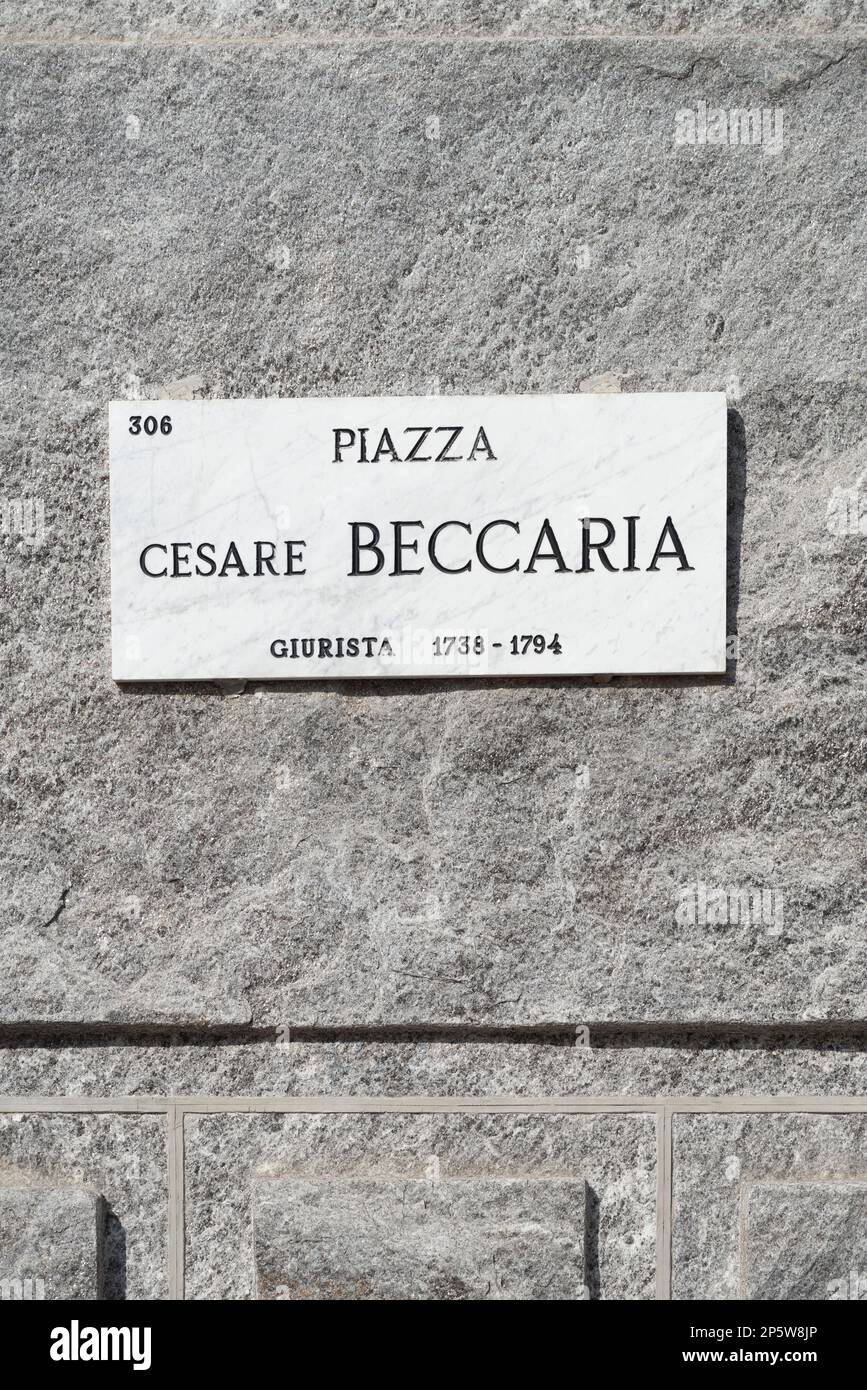 Cesare Beccaria Symbol
