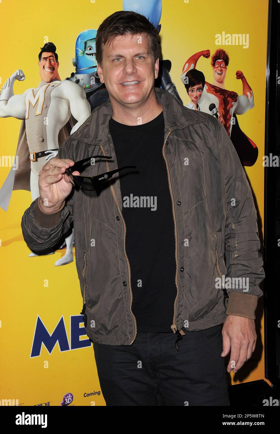 LOS ANGELES, CA - OCTOBER 30: Michael V. Lewis arrives at the "Megamind ...