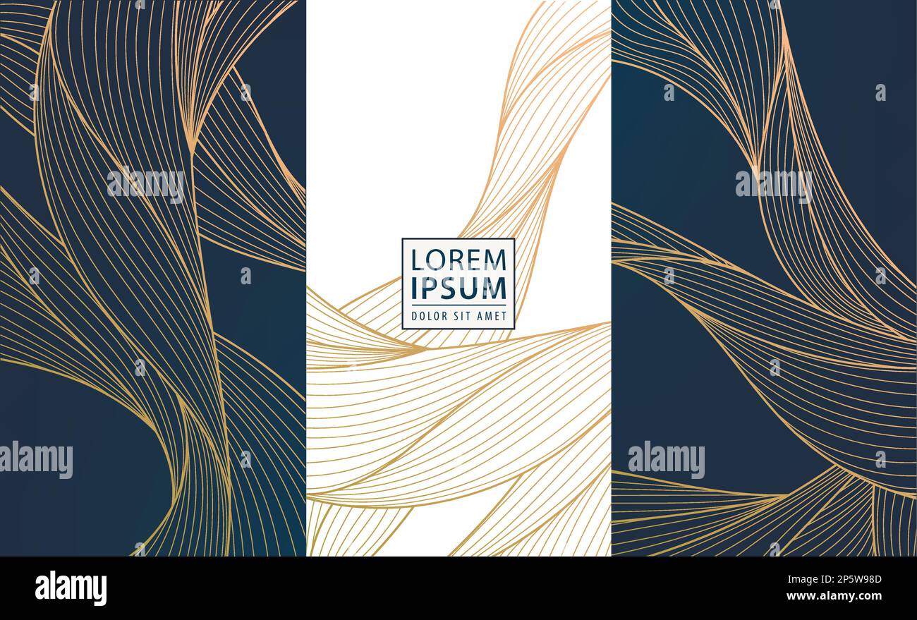 Set of vector design elements labels, frames, wedding invitations ...