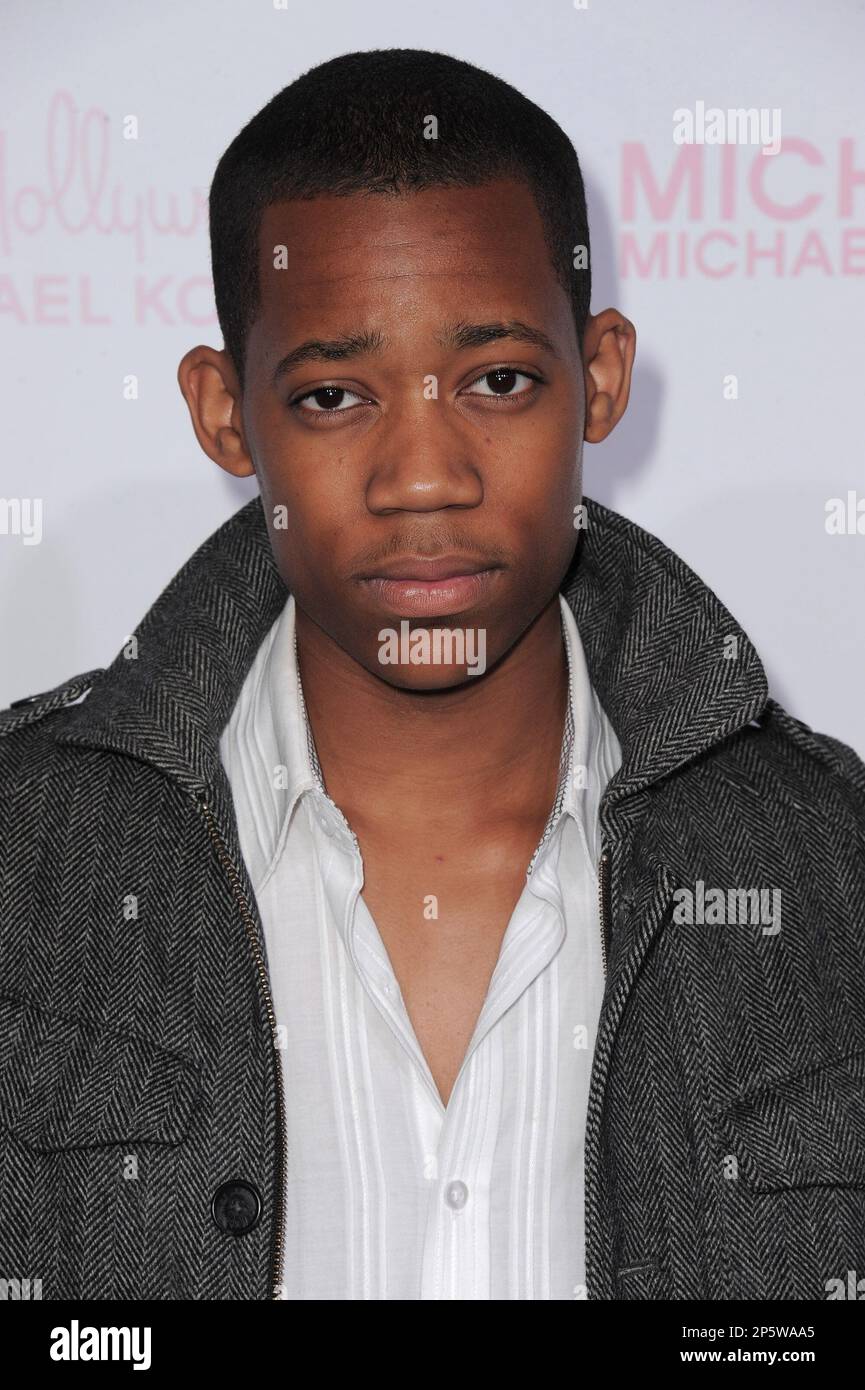 HOLLYWOOD - OCTOBER 01: Actor Tyler James Williams arrives at the 8th ...