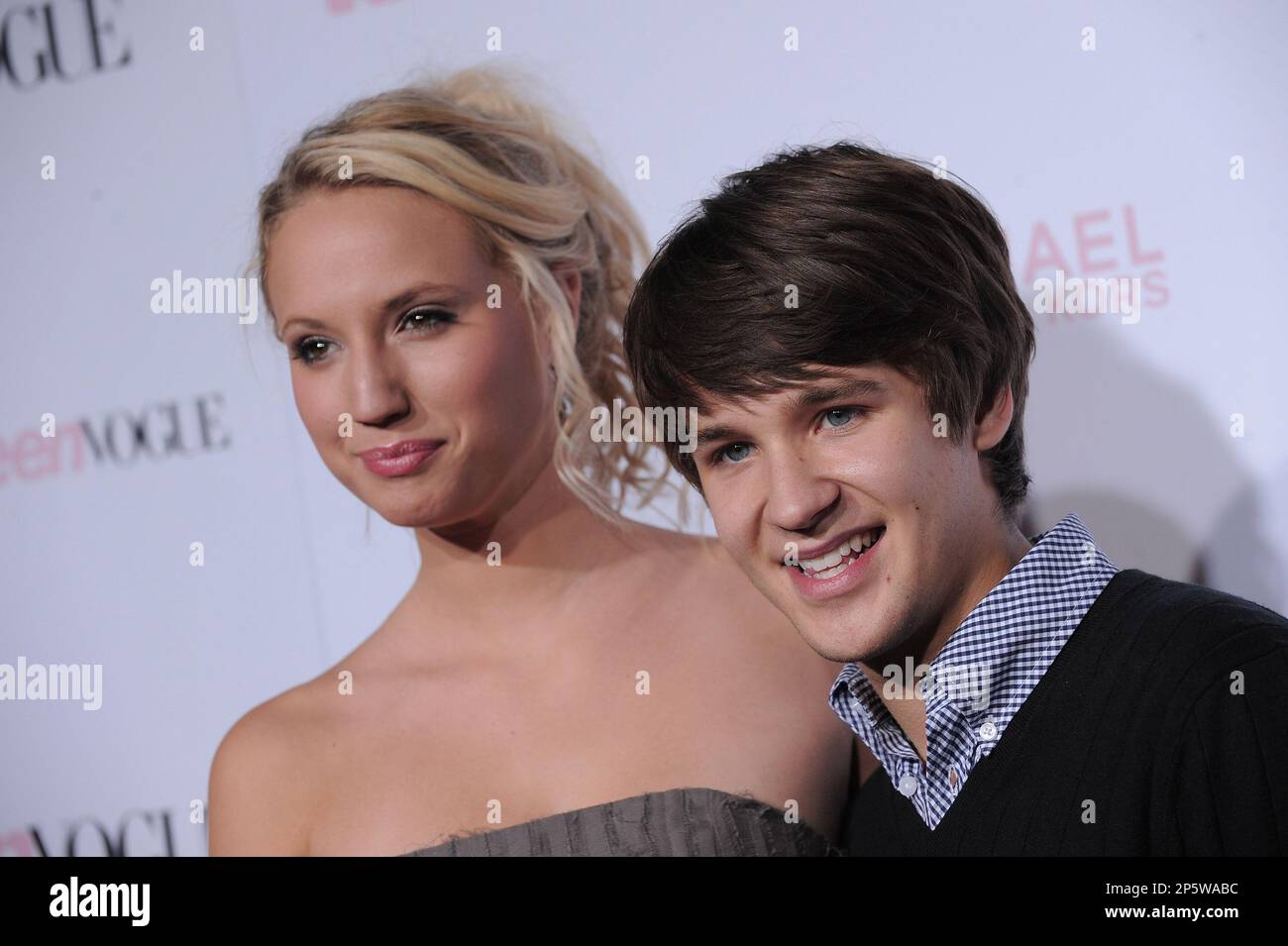 HOLLYWOOD - OCTOBER 01: Actress Molly McCook and actor Devon Werkheiser ...