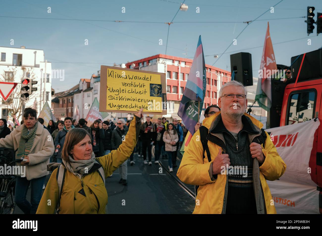 Darmstadt, Germany - 03.03.2023 - Fridays for Future Global Climate ...