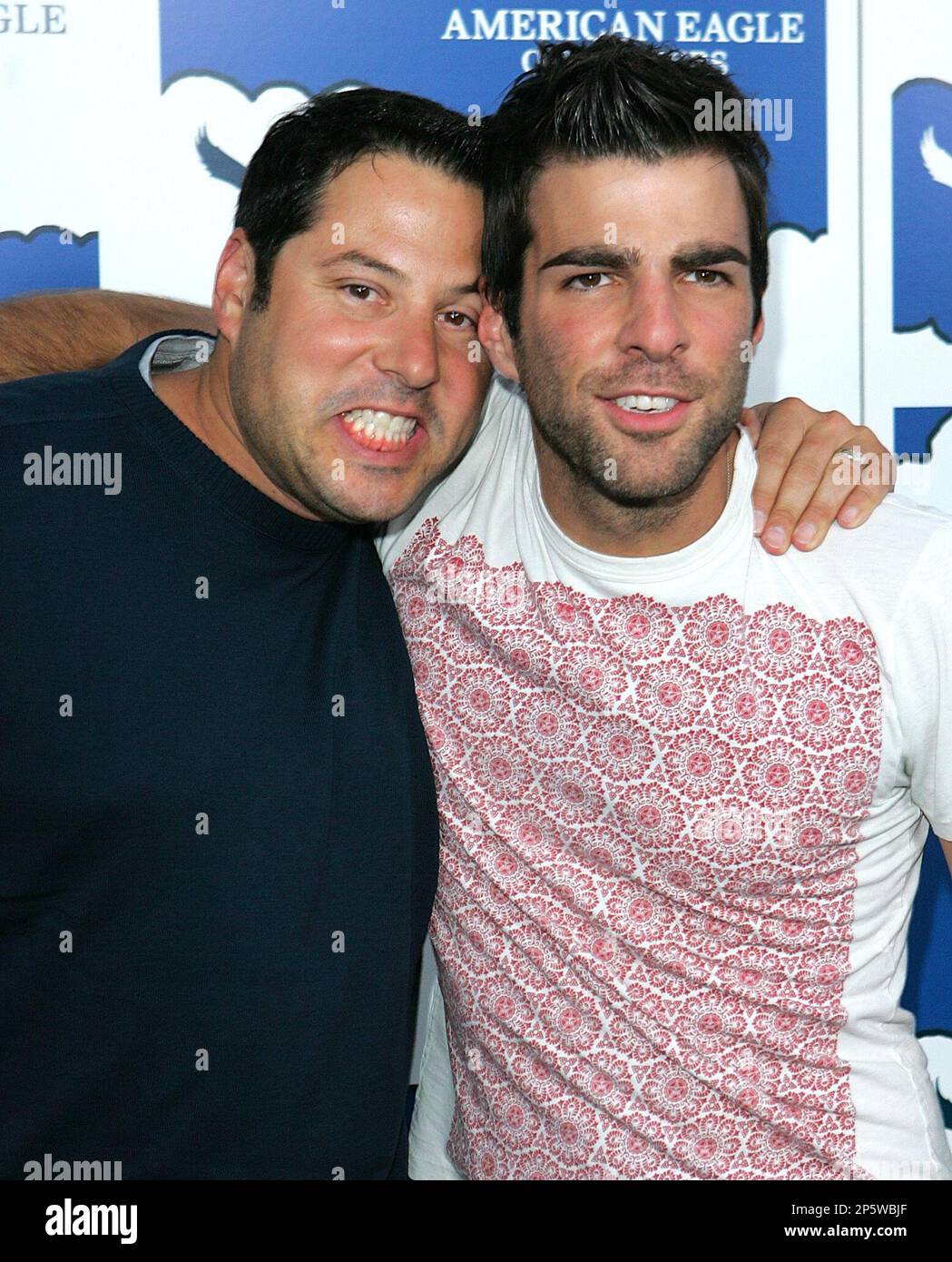HOLLYWOOD - JULY 31: Actor Greg Grunberg and actor Zachary Quinto ...