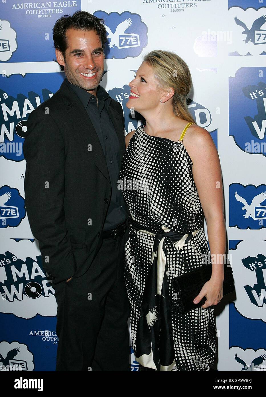 HOLLYWOOD - JULY 31: Actor Adrian Pasdar and musician Natalie Maines ...