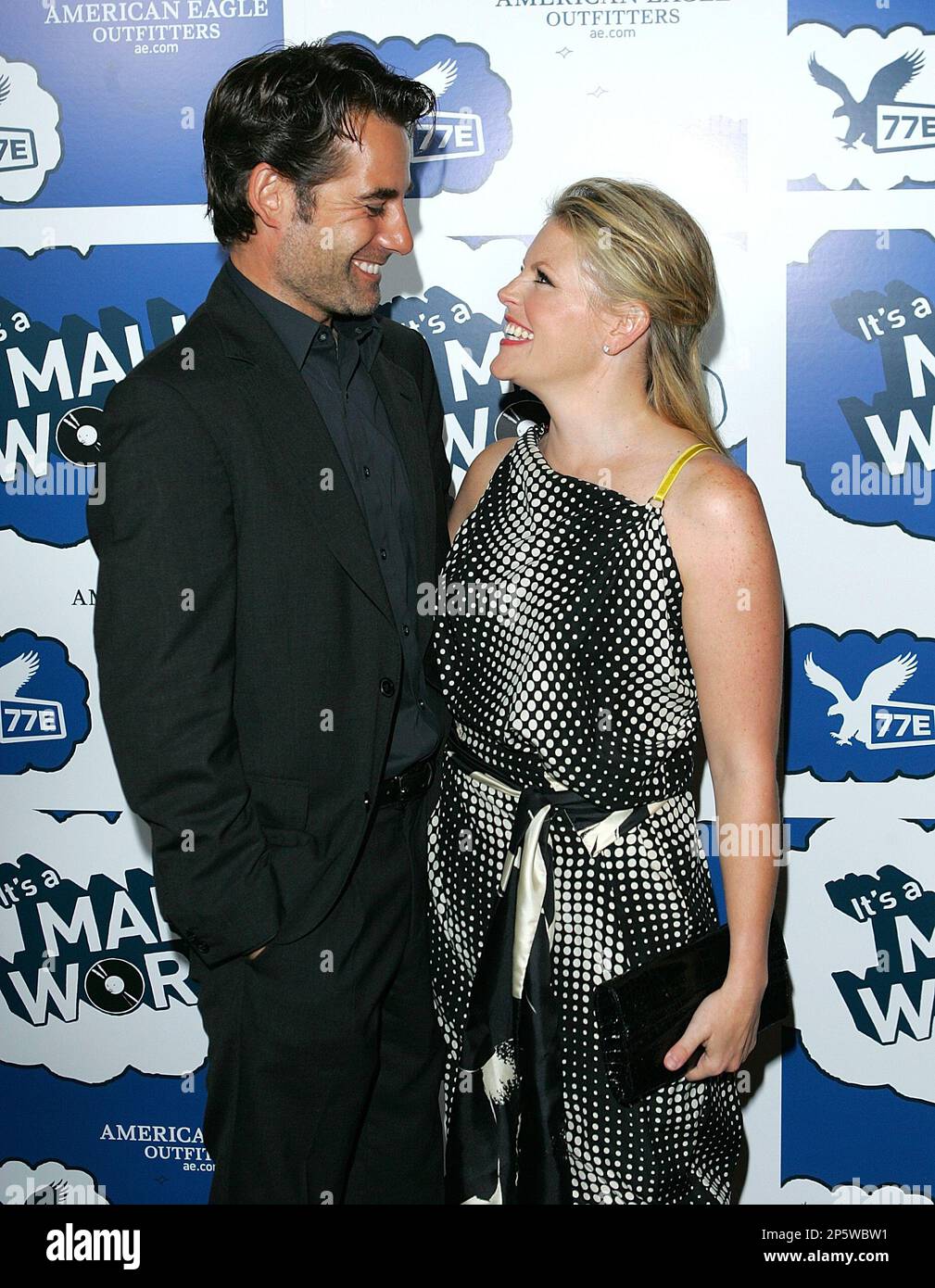 HOLLYWOOD - JULY 31: Actor Adrian Pasdar and musician Natalie Maines ...