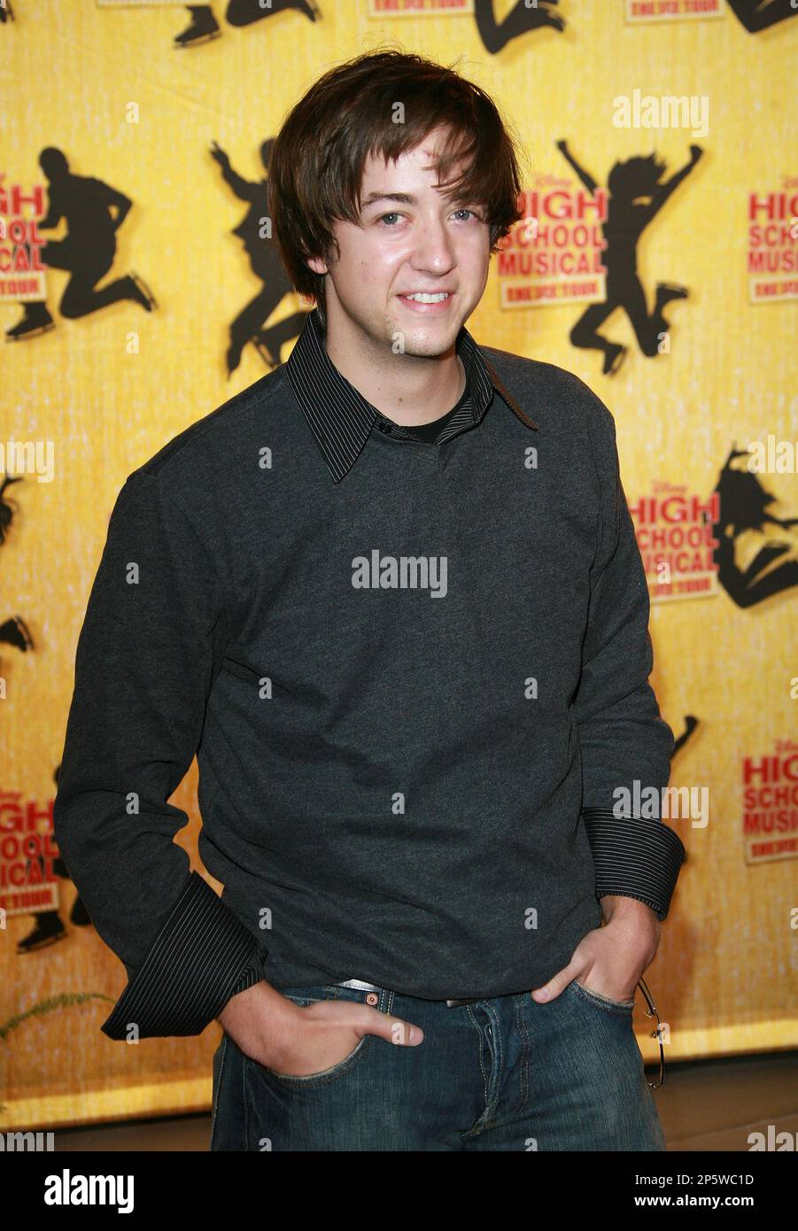 Bradford Andersonarrives at High School Musical: The Ice Tour at The ...