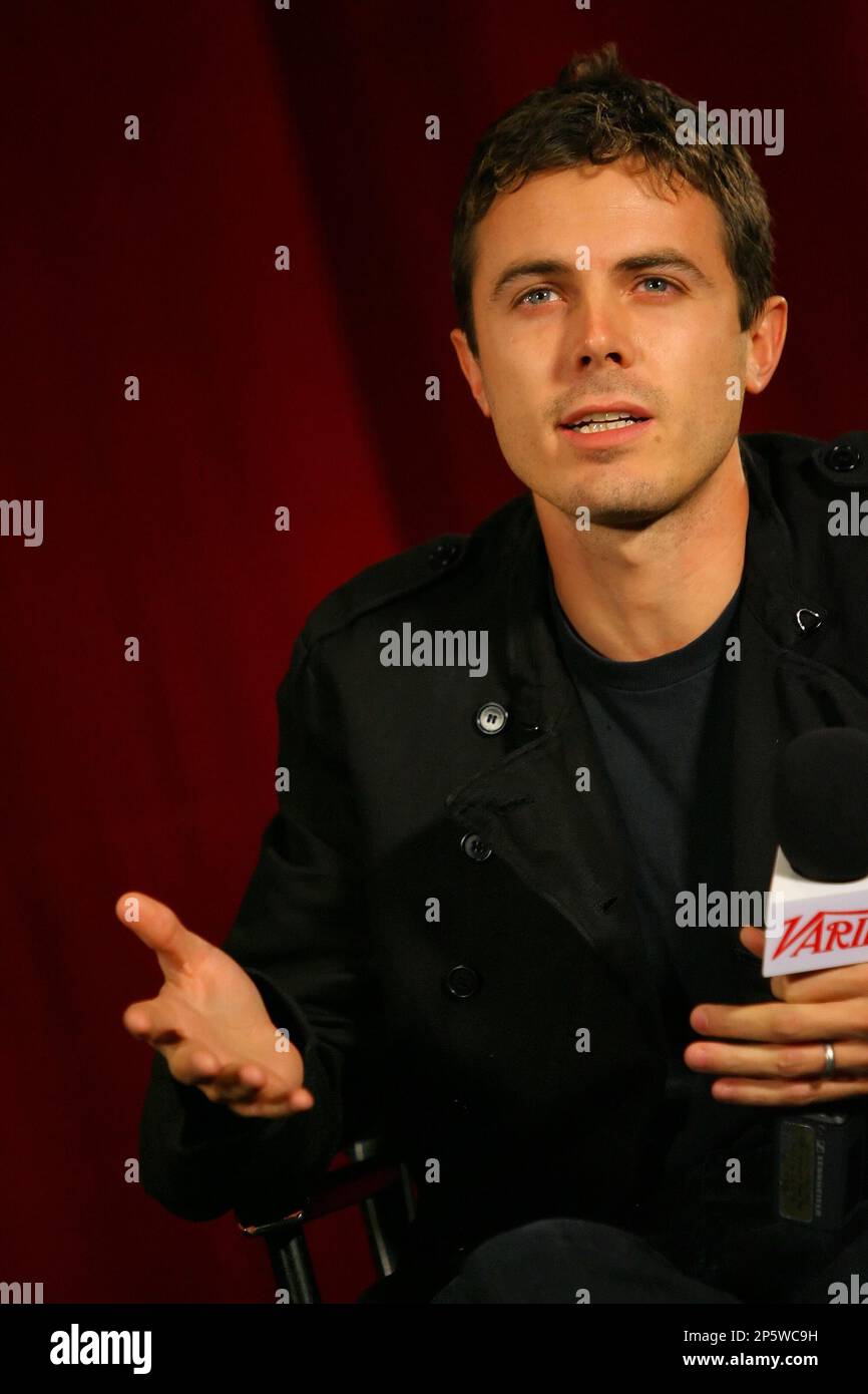 HOLLYWOOD - OCTOBER 01: Actor Casey Affleck at the Variety Screening ...