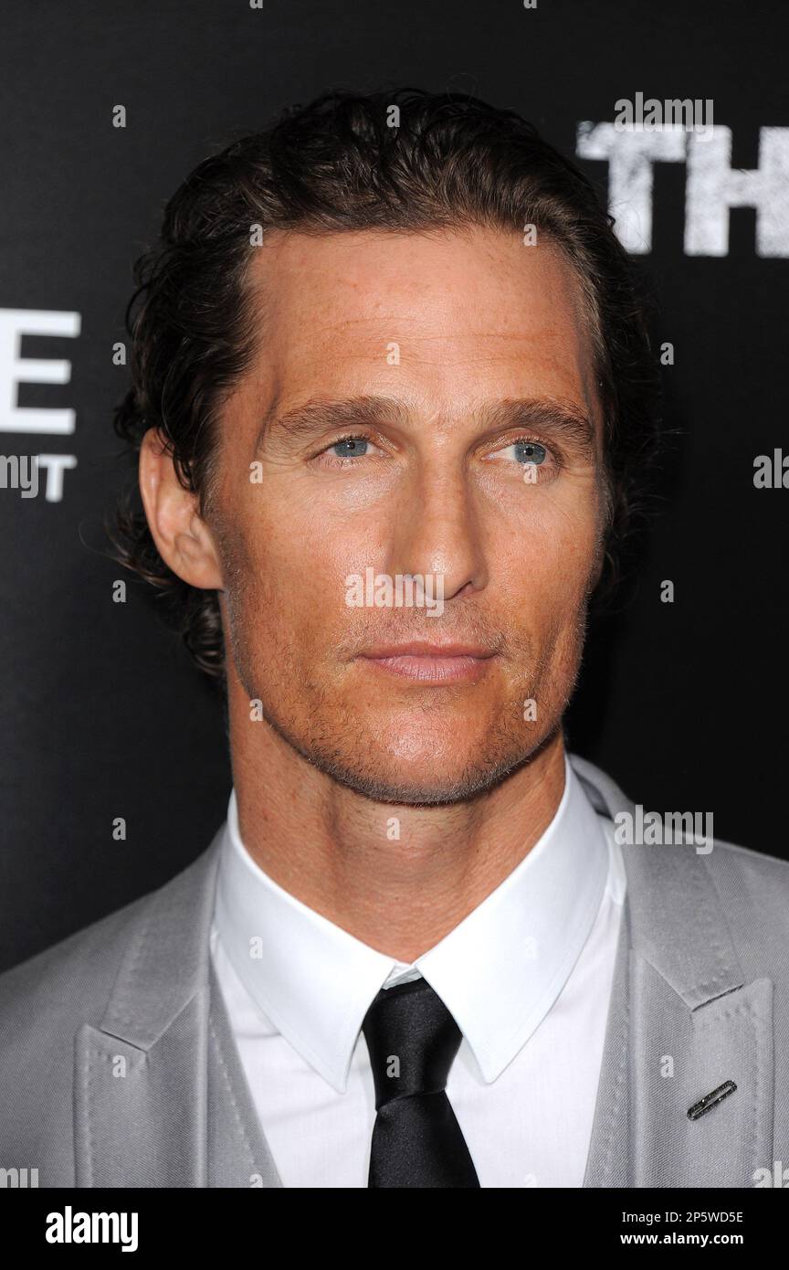 HOLLYWOOD, CA - MARCH 10: Actor Matthew McConaughey arrives at the "The ...