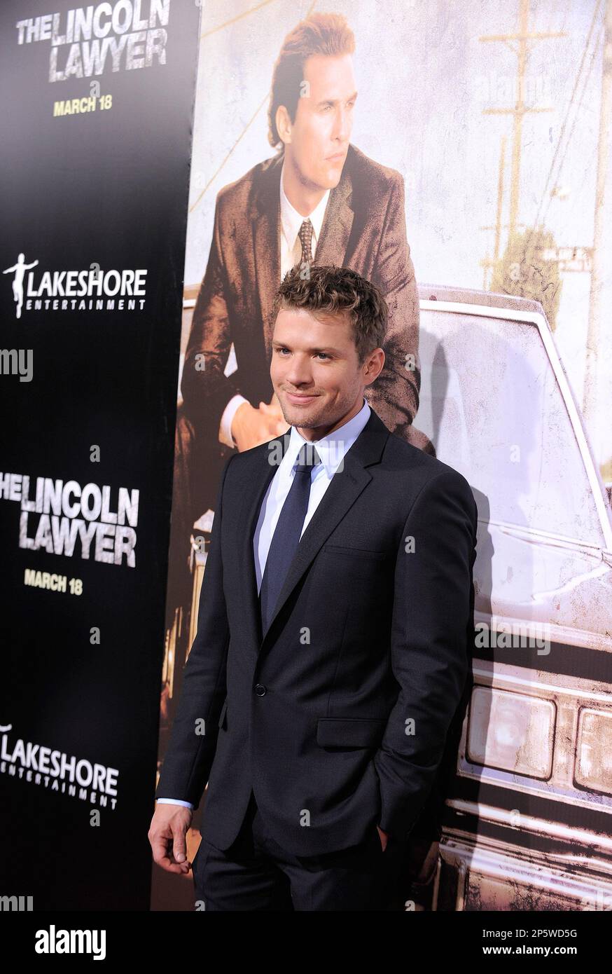 HOLLYWOOD, CA - MARCH 10: Actor Ryan Phillippe arrives at the "The ...