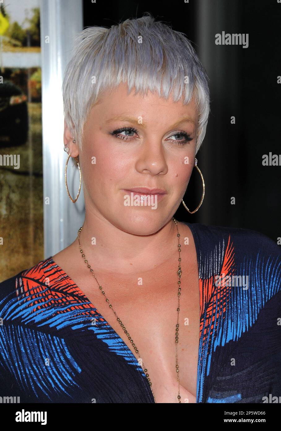 HOLLYWOOD, CA - MARCH 10: Actress Pink arrives at the "The Lincoln ...