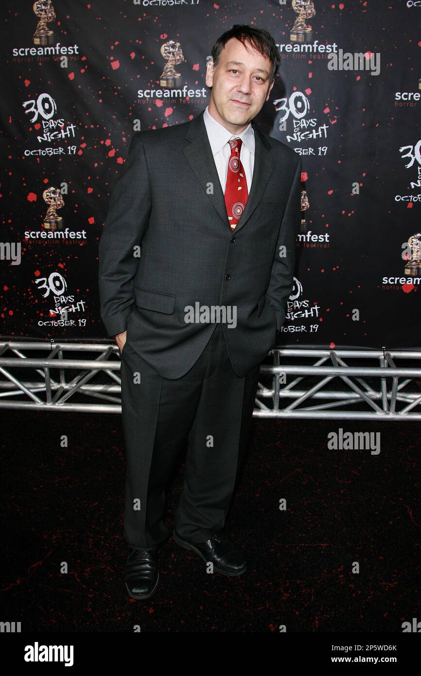 Producer Sam Raimi arrives at the "30 Days of Night" Los Angeles ...