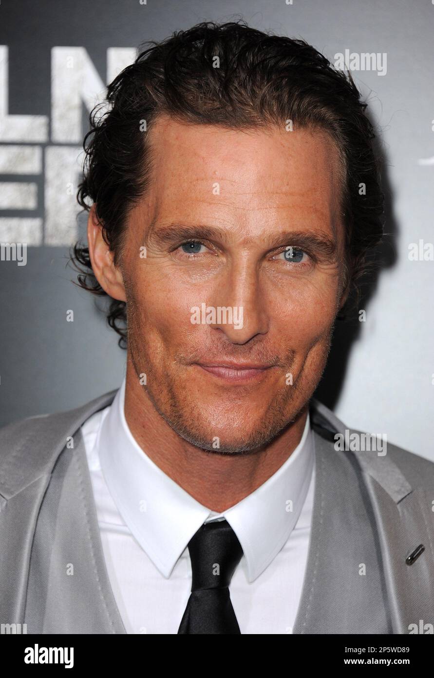 HOLLYWOOD, CA - MARCH 10: Actor Matthew McConaughey arrives at the "The ...