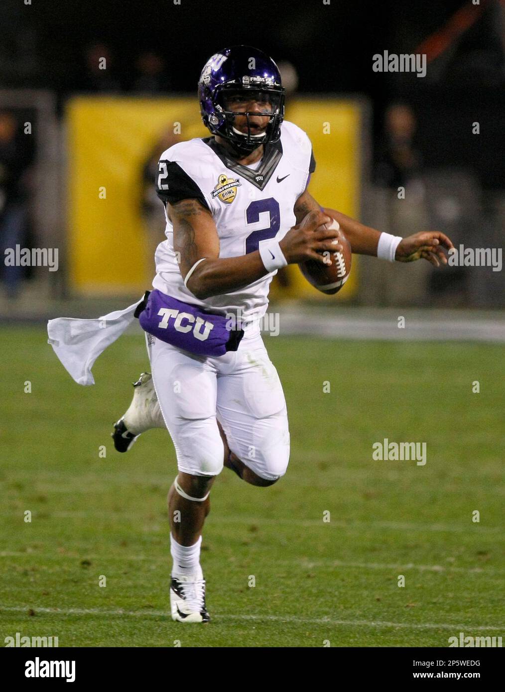 TCU quarterback Trevone Boykin (2) against Michigan State during the ...