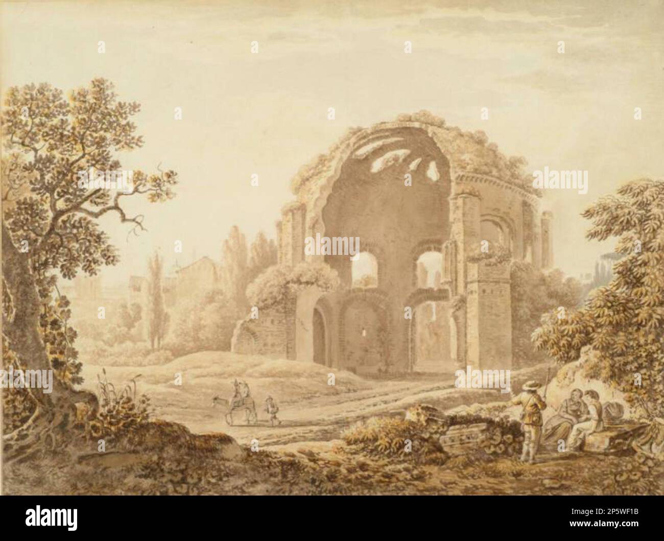 Temple of Minerva Medica, Born in Edinburgh in 1740, Jacob More trained ...